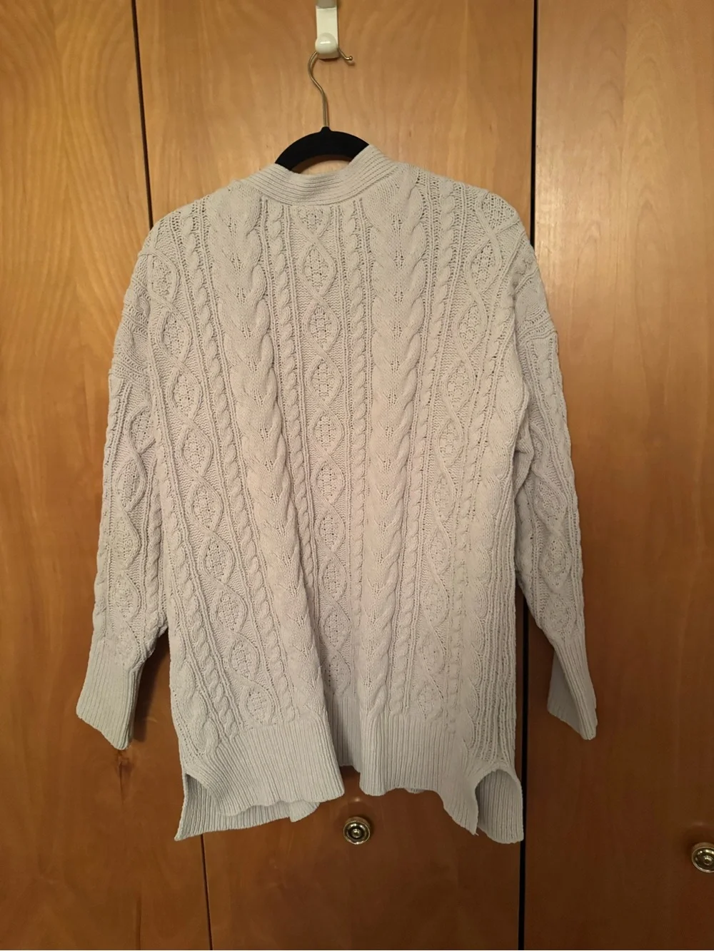 Abercrombie & Fitch | Sweaters | Abercrombie Fitch Cream Cable Knit ...
